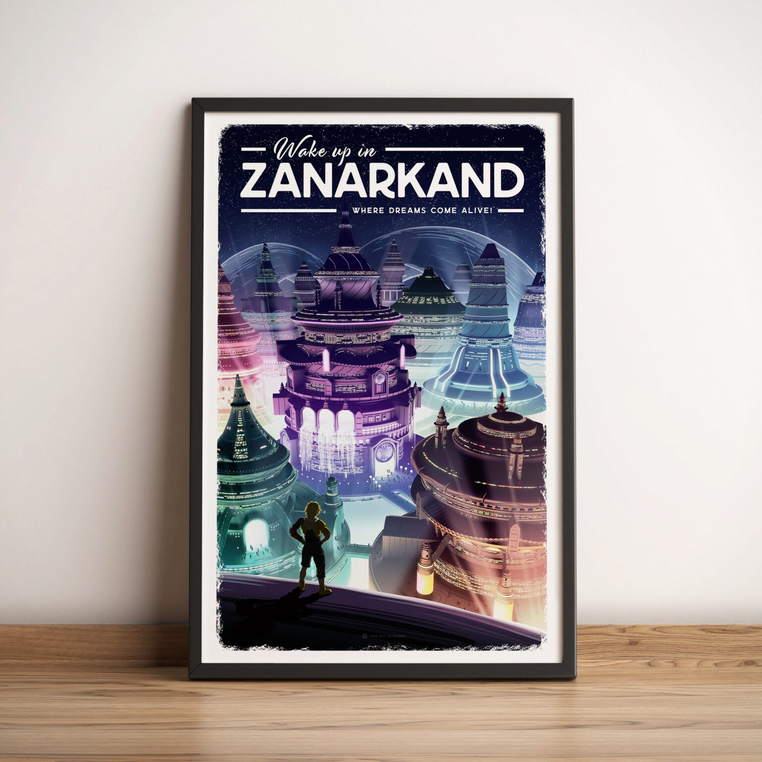 Zanarkand (Final Fantasy X) Travel Poster - Free DLC Artwork