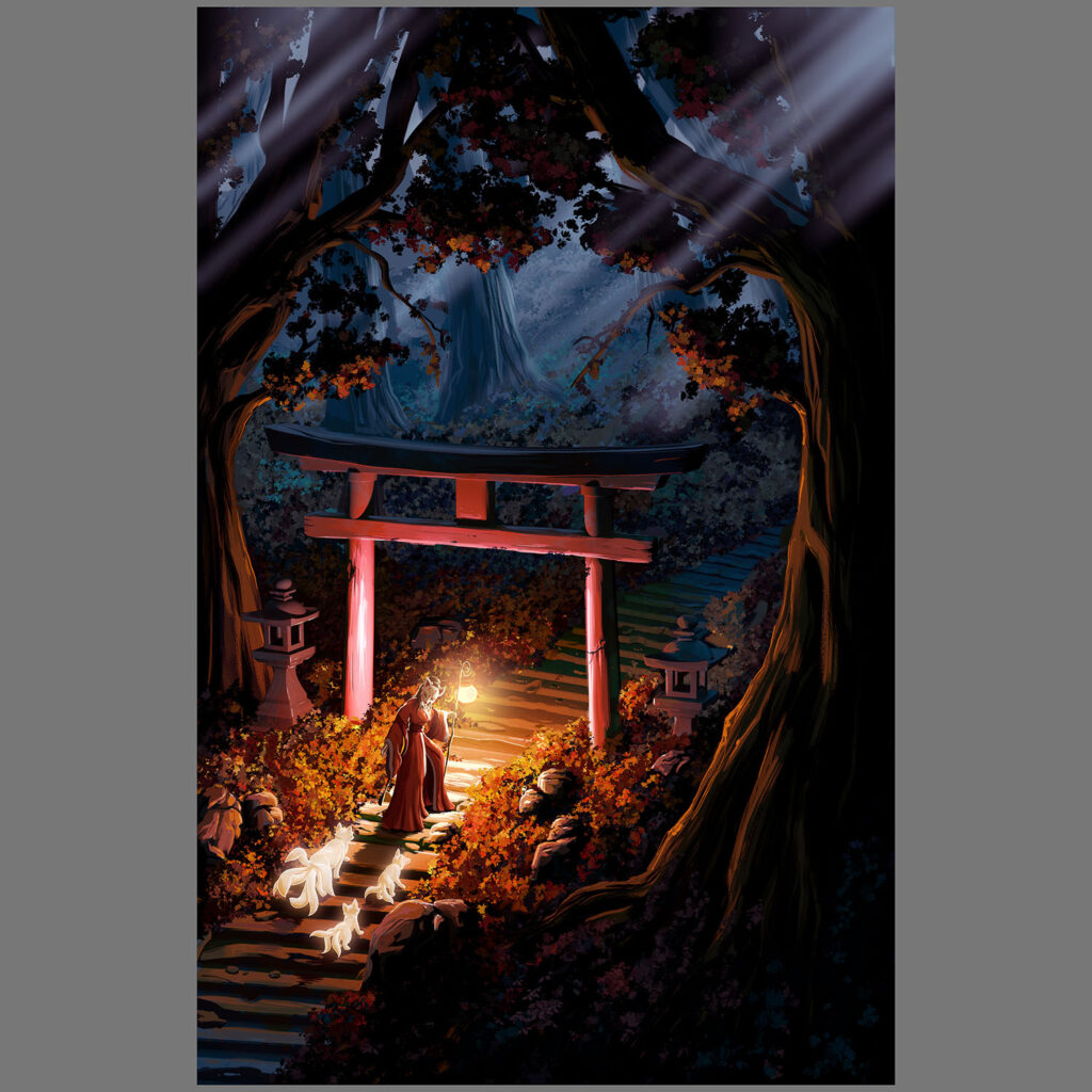 Inari (Original Illustration) - Free DLC Artwork